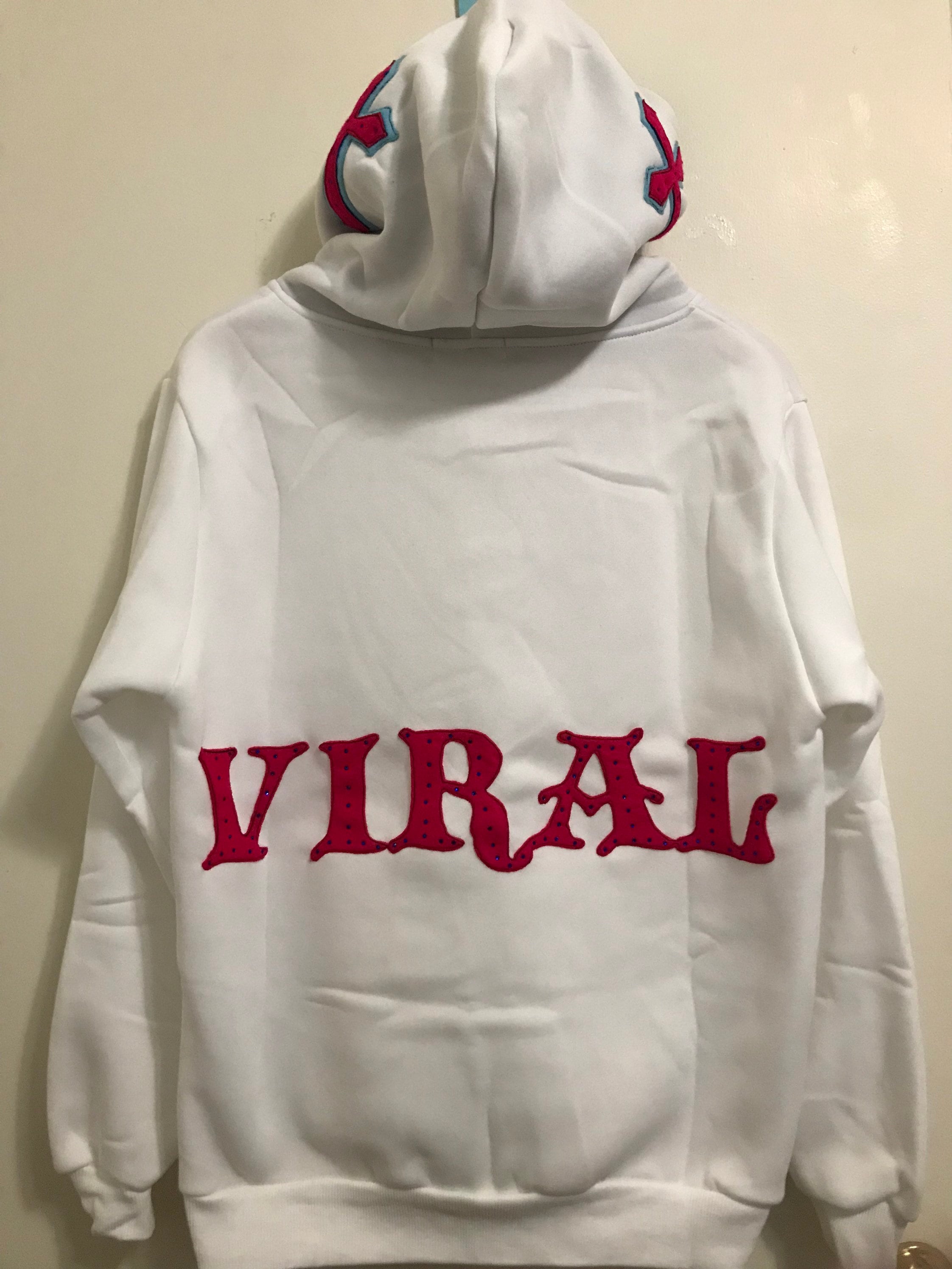 Viral Rhinestone Sweatshirt Viral Rhinestone Hoodie - Etsy
