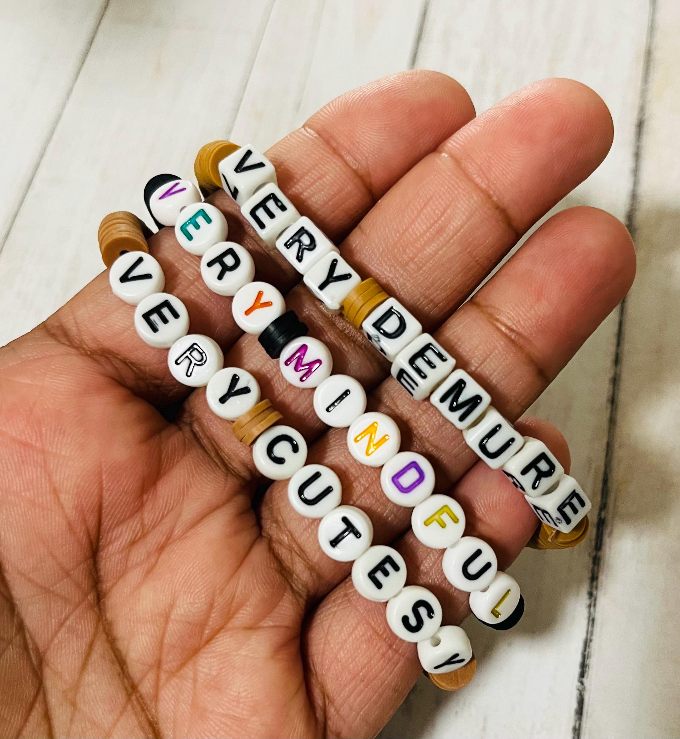 Very Demure | Very Mindful | Very Cutesy Bracelets | Stackable ...