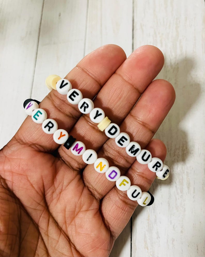 Very Demure | Very Mindful | Very Cutesy Bracelets | Stackable ...