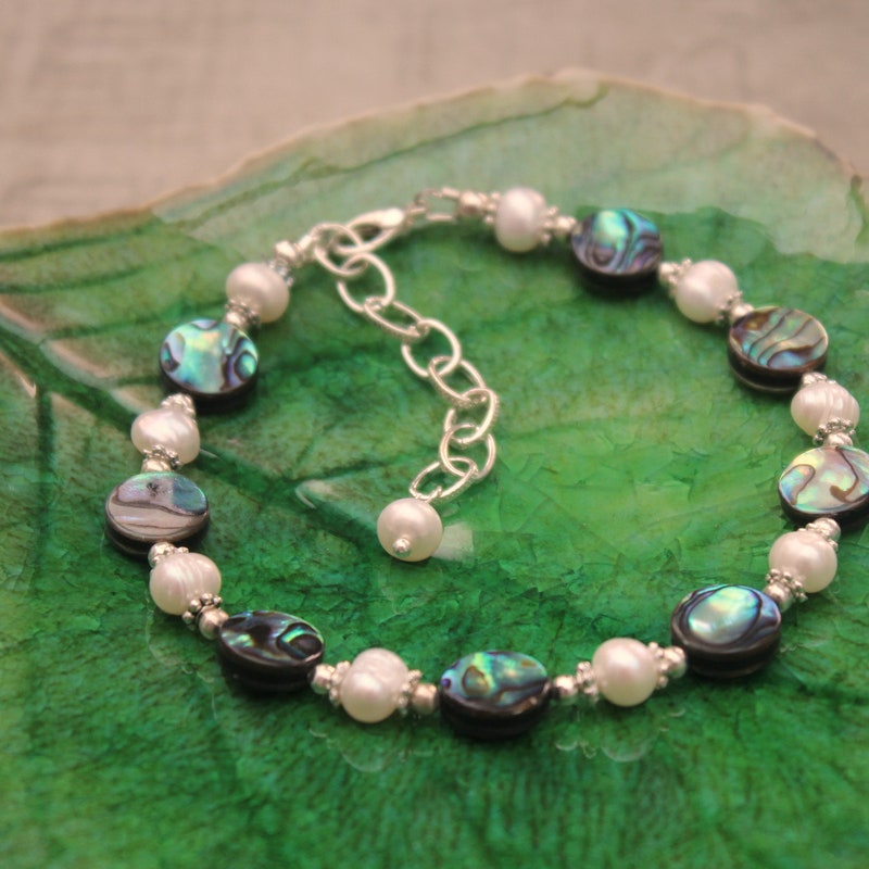 Abalone Bracelet - Etsy