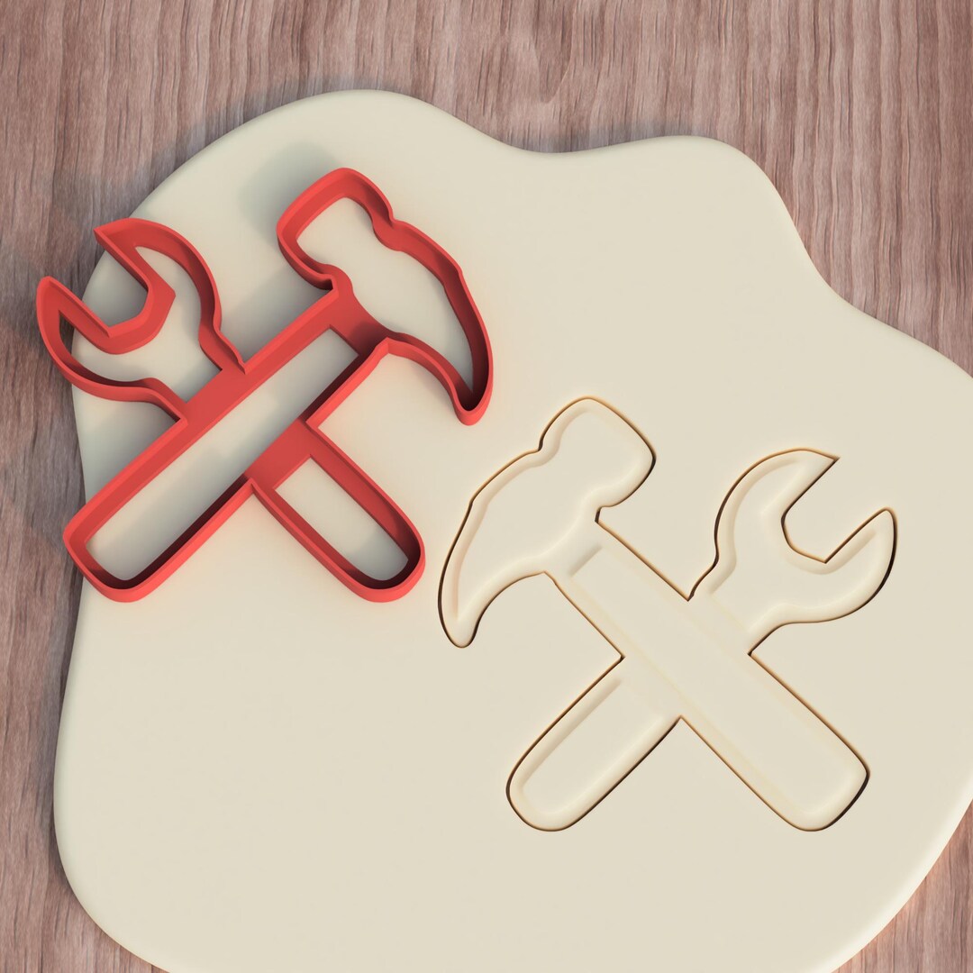 Hammer and Wrench Cookie Cutter Set Fun Baking Tools, DIY and ...