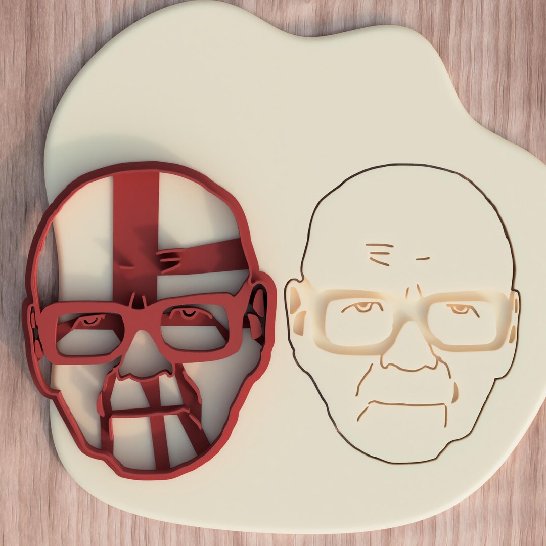 Kekkonen Cookie Cutter: Finnish President, Satirical Baking - Etsy