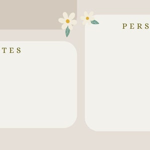 Light Pink Cottagecore Desktop Organizer Wallpaper - Etsy