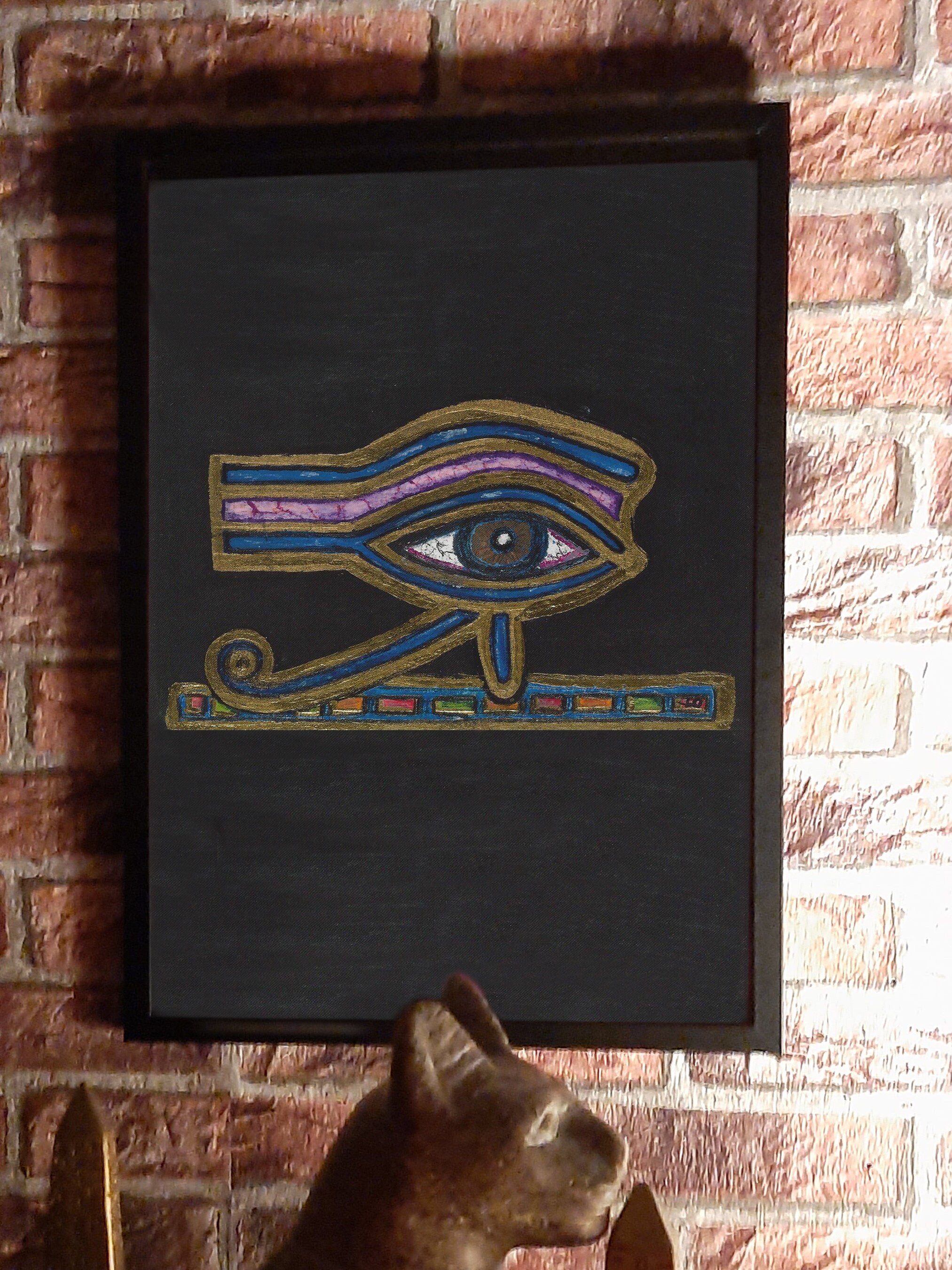Egyptian All Seeing Eye Art