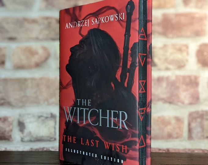 The Witcher 'the Last Wish' by Andrzej Sapkowski Custom Stencil Sprayed ...