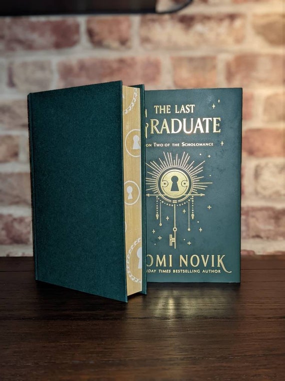 The Last Graduate Naomi Novik Scholomance Custom Sprayed Edges | Etsy
