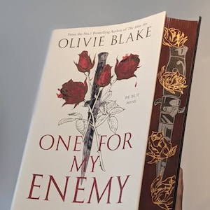 One for My Enemy by Olivie Blake Stencil Foredge Painting Sprayed Edge Books Gift Special ...