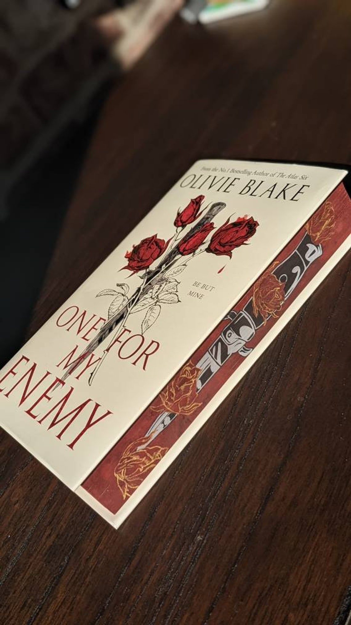 One for My Enemy by Olivie Blake Stencil Foredge Painting - Etsy