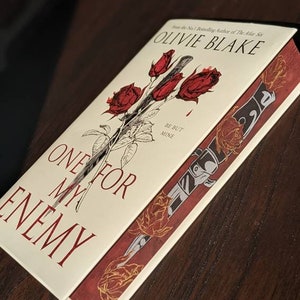 One for My Enemy by Olivie Blake Stencil Foredge Painting Sprayed Edge Books Gift Special ...