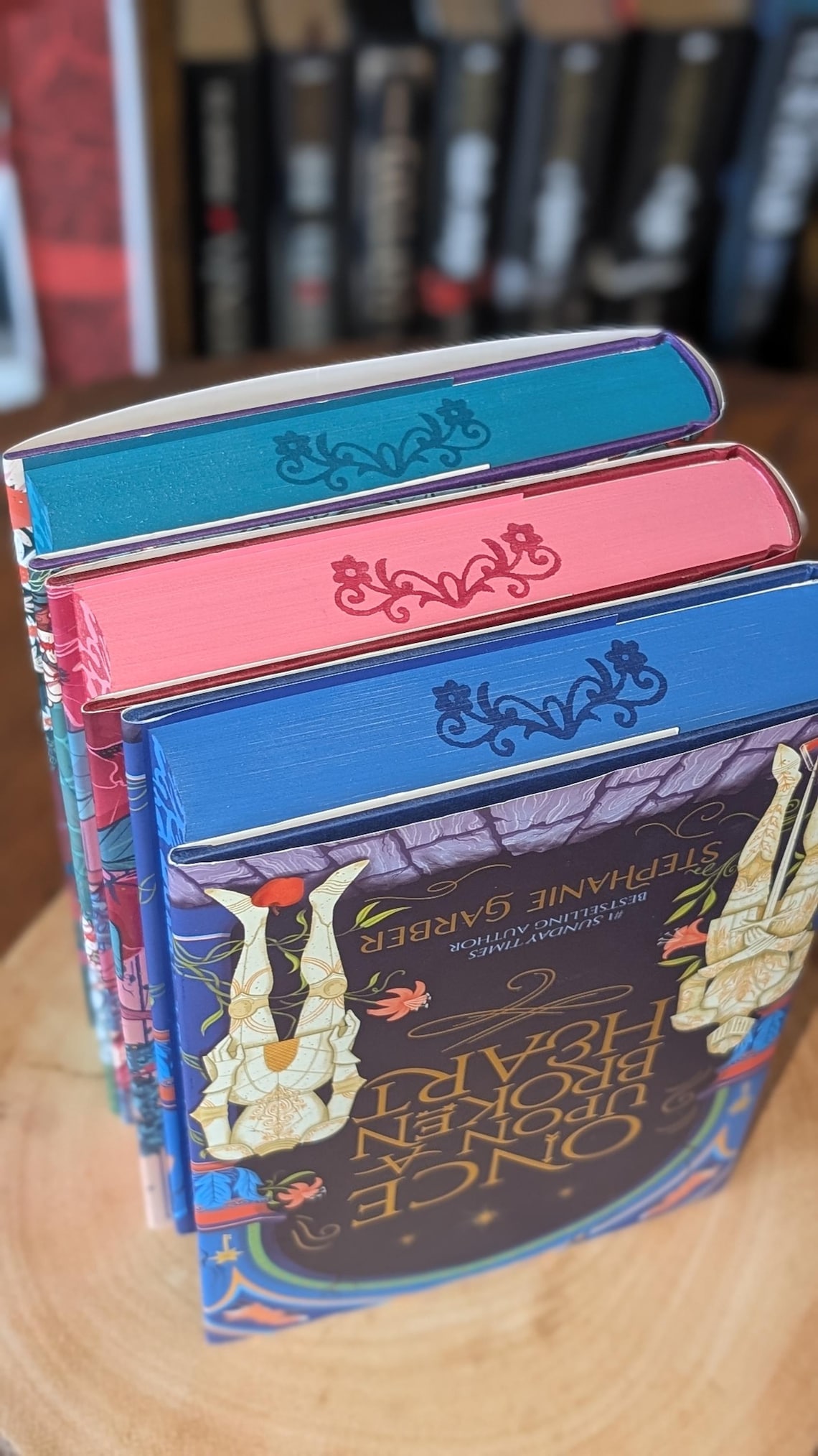 1st Edition Trilogy Hidden Cover Once Upon a Broken Heart by Stephanie ...
