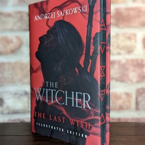 The Witcher 'the Last Wish' by Andrzej Sapkowski Custom Stencil Sprayed ...