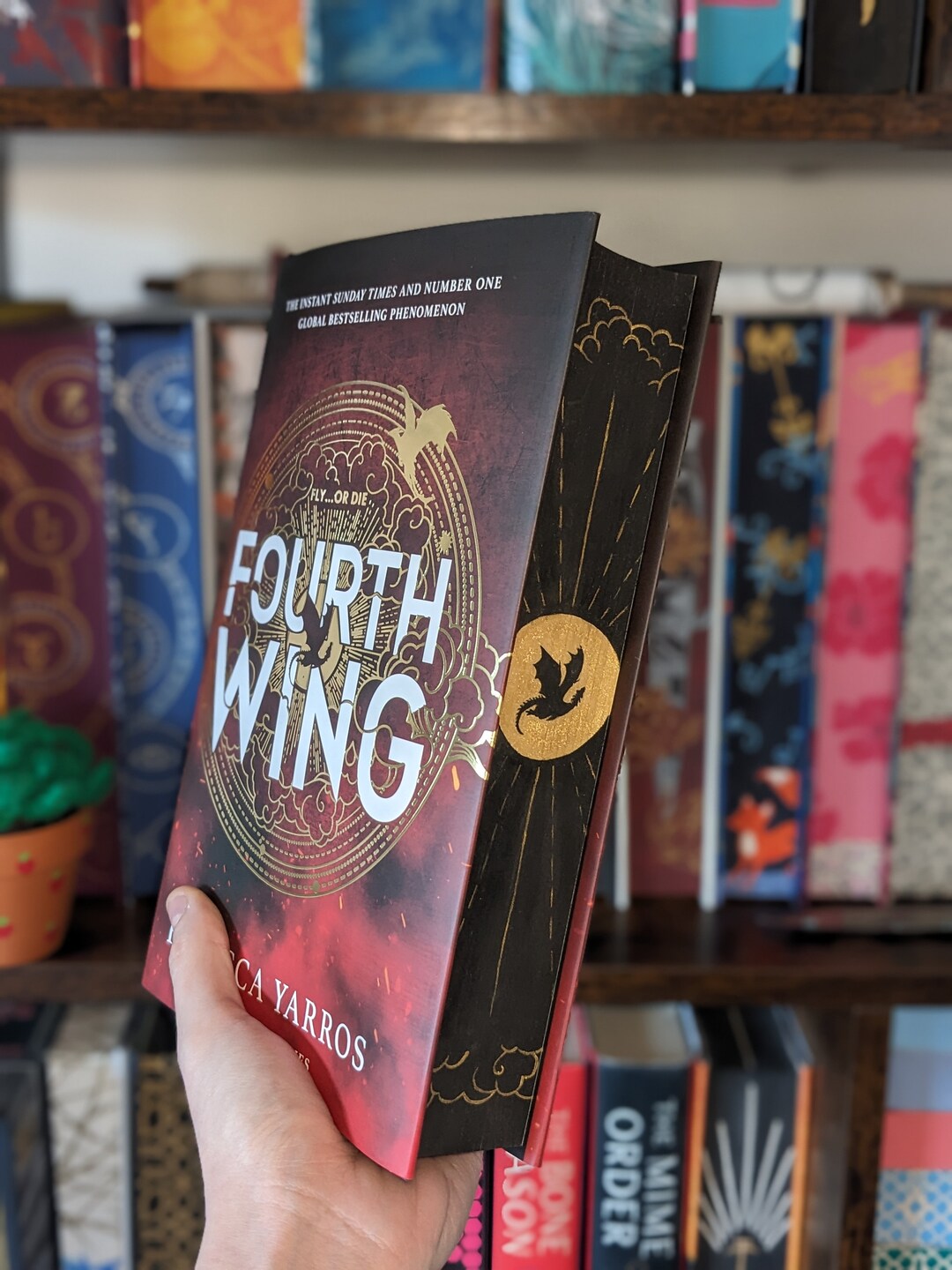 Bonus Content the Fourth Wing Holiday Edition by Rebecca Yarros Custom ...