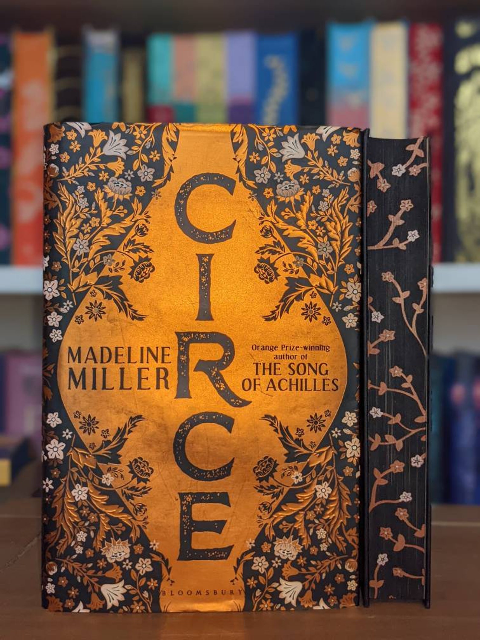 Circe by Madeline Miller Custom Stencil Sprayed Edge Hand - Etsy