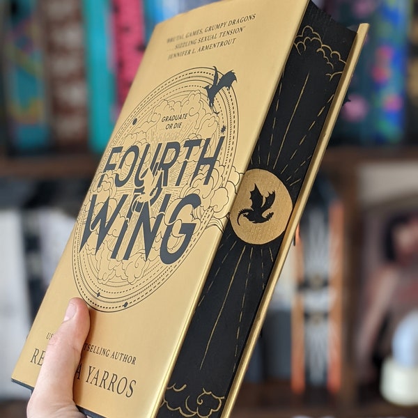 Fourth Wing Painted Edges - Etsy