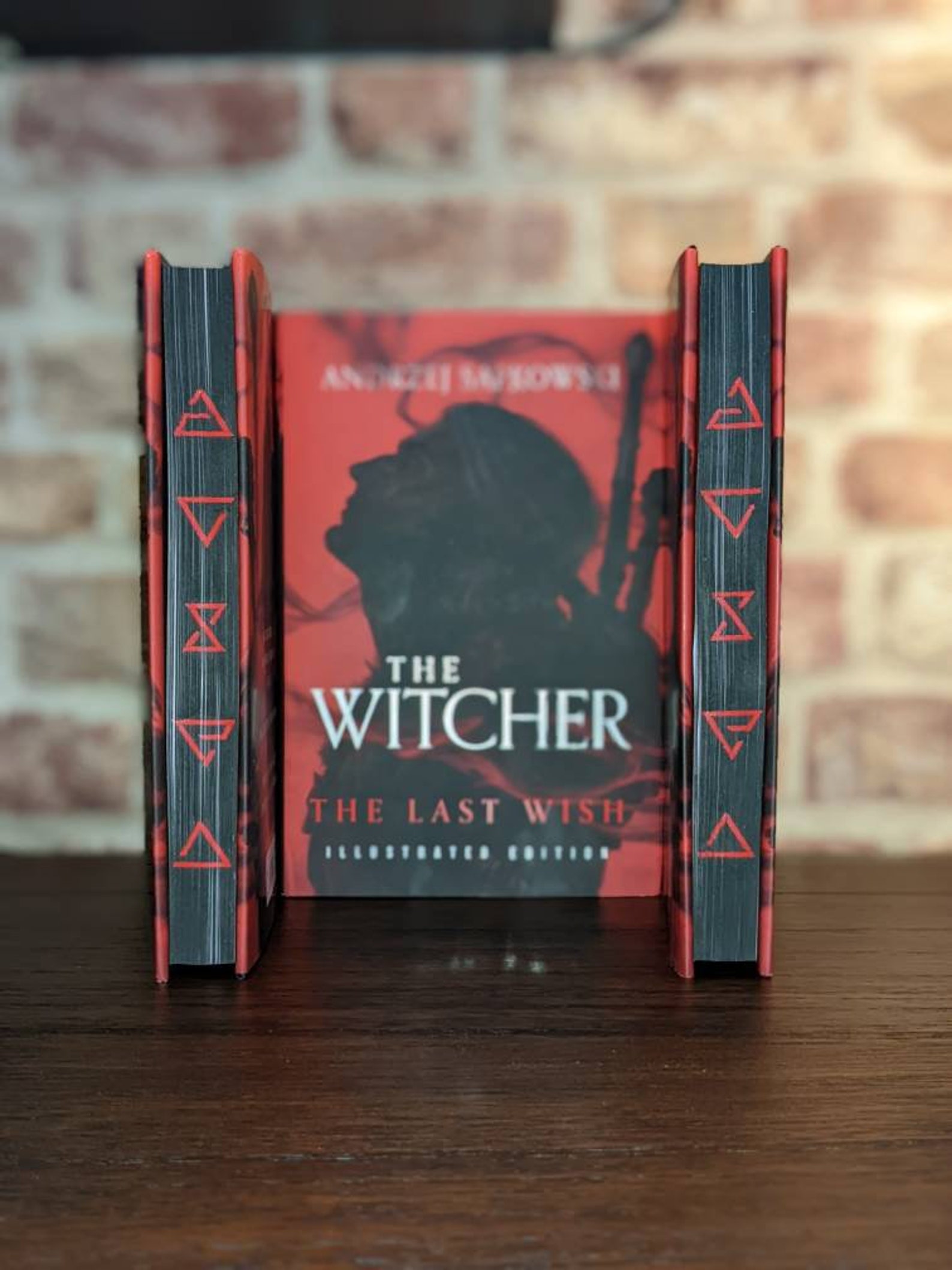 The Witcher 'the Last Wish' by Andrzej Sapkowski Custom Stencil Sprayed ...