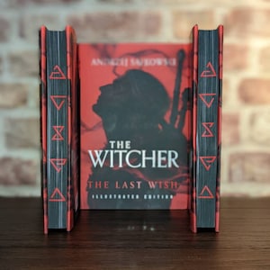The Witcher 'the Last Wish' by Andrzej Sapkowski Custom Stencil Sprayed ...