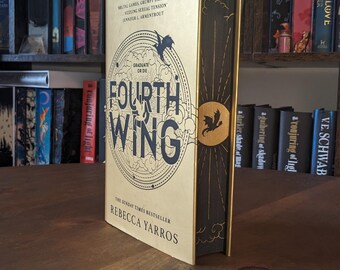 Fourth Wing Iron Flame Duo Special Edition Hand Painted Fore Edge Book ...