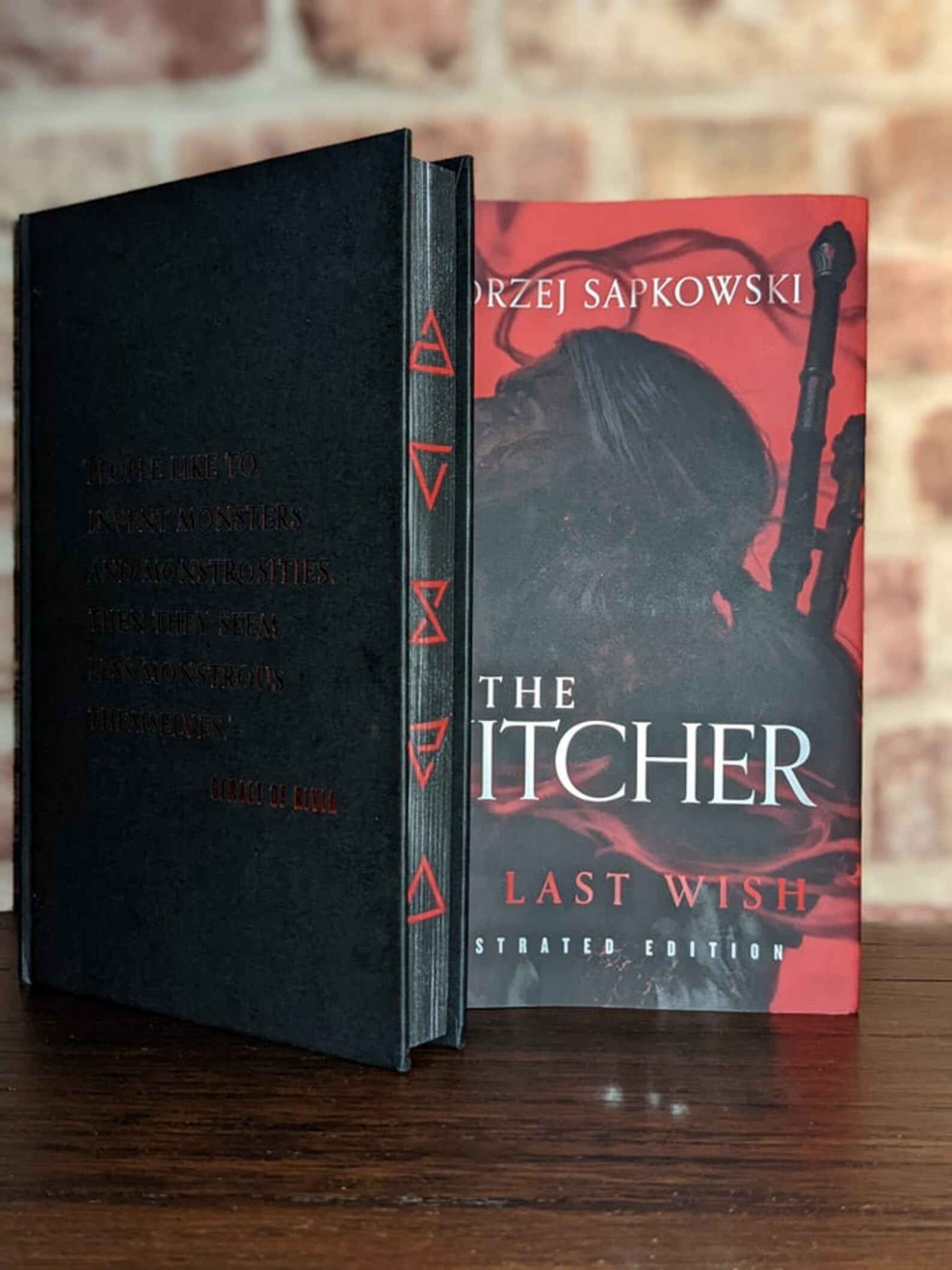 The Witcher 'the Last Wish' by Andrzej Sapkowski Custom Stencil Sprayed ...