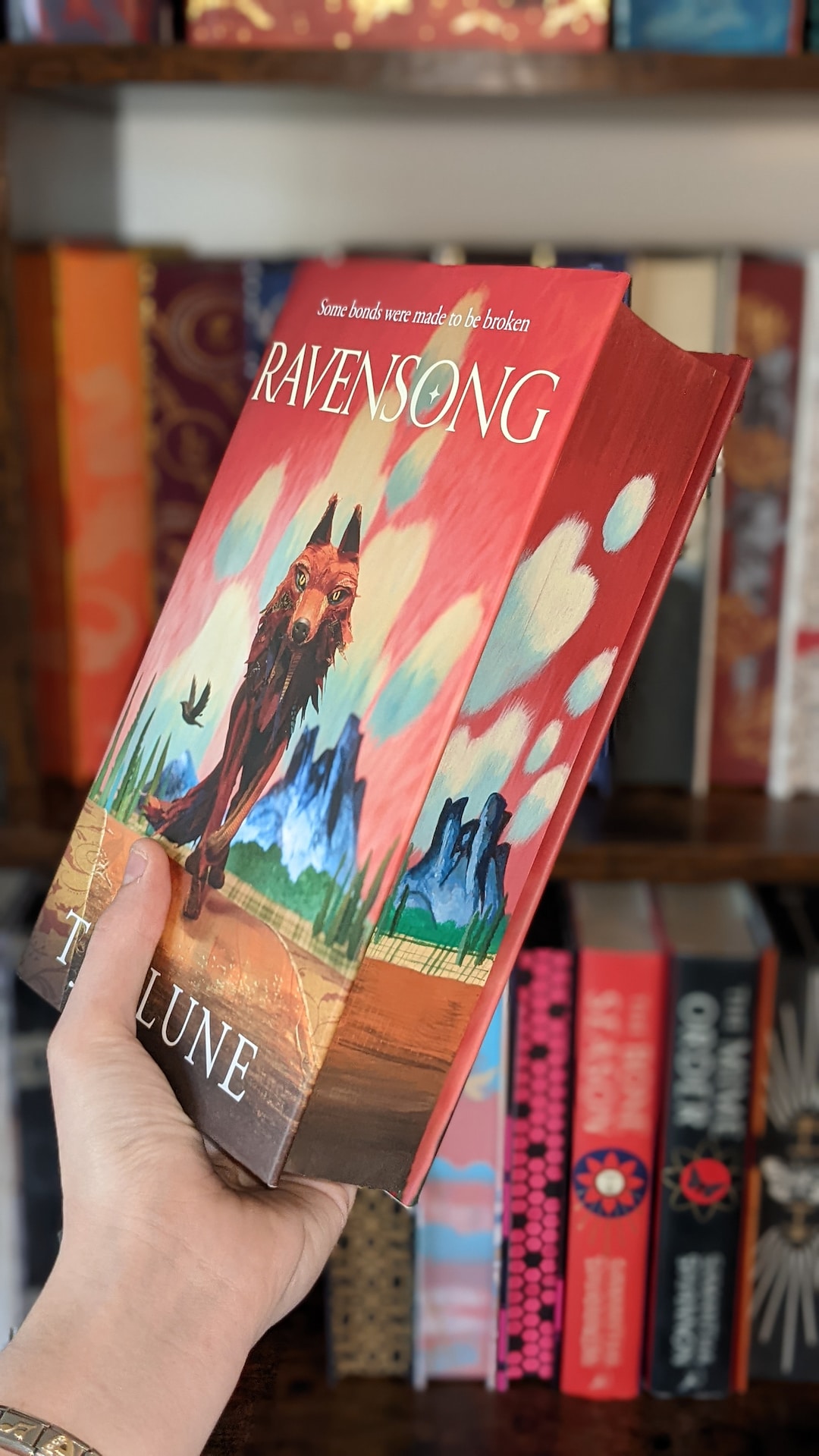 Ravensong by TJ Klune Custom Hand Painted Edge Books Gift Special Edition Sprayed Edge - Etsy