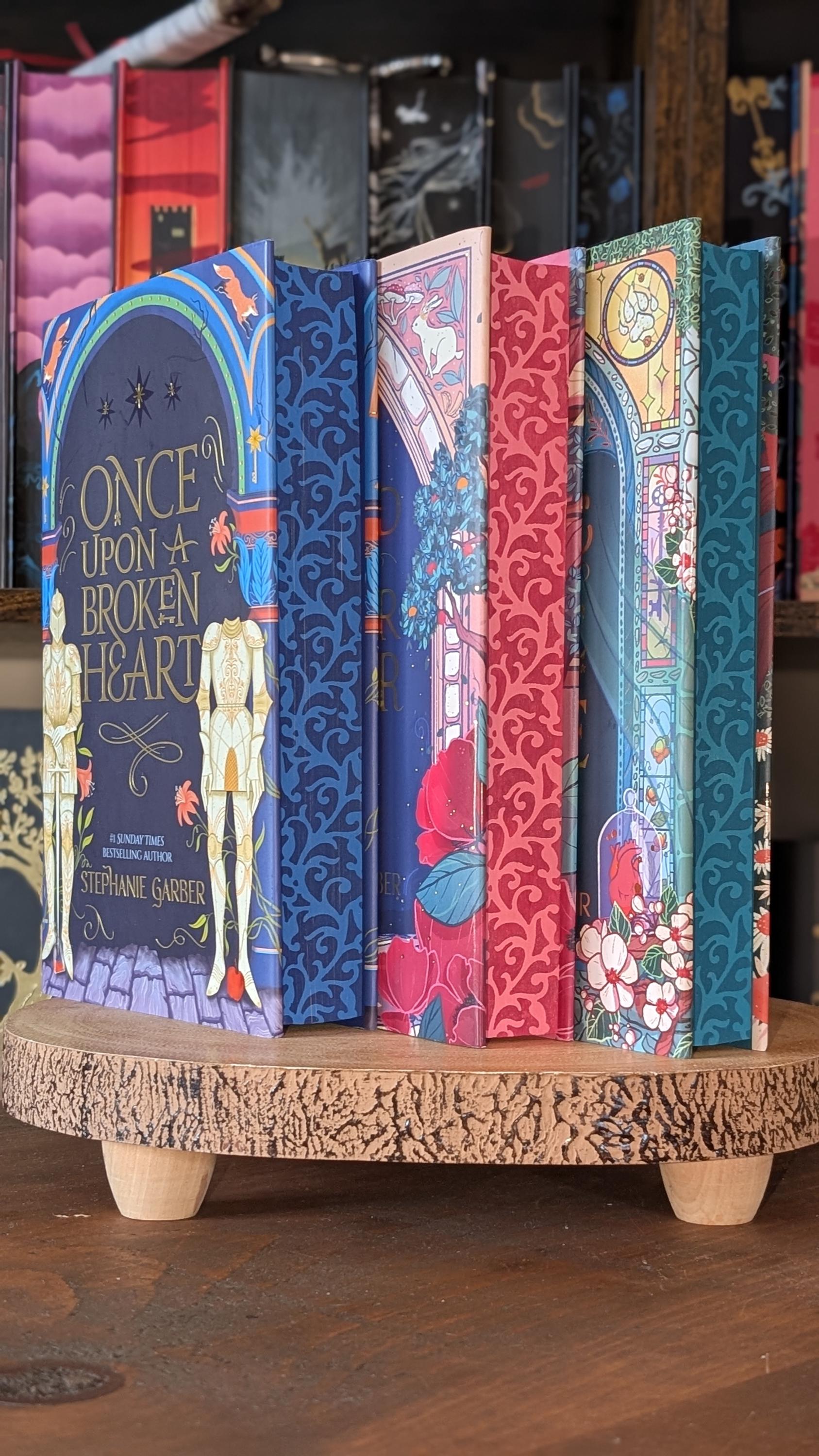 1st Edition Trilogy Hidden Cover Once Upon a Broken Heart by Stephanie ...