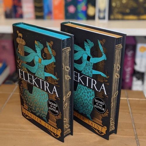 Circe by Madeline Miller Custom Stencil Sprayed Edge Hand - Etsy