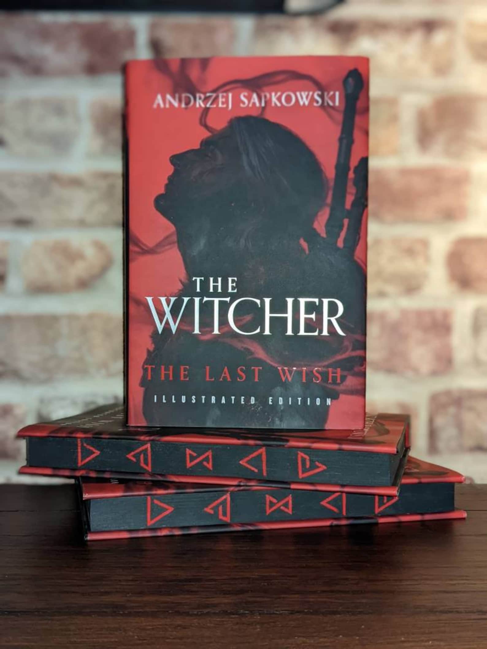 The Witcher 'the Last Wish' by Andrzej Sapkowski Custom Stencil Sprayed ...