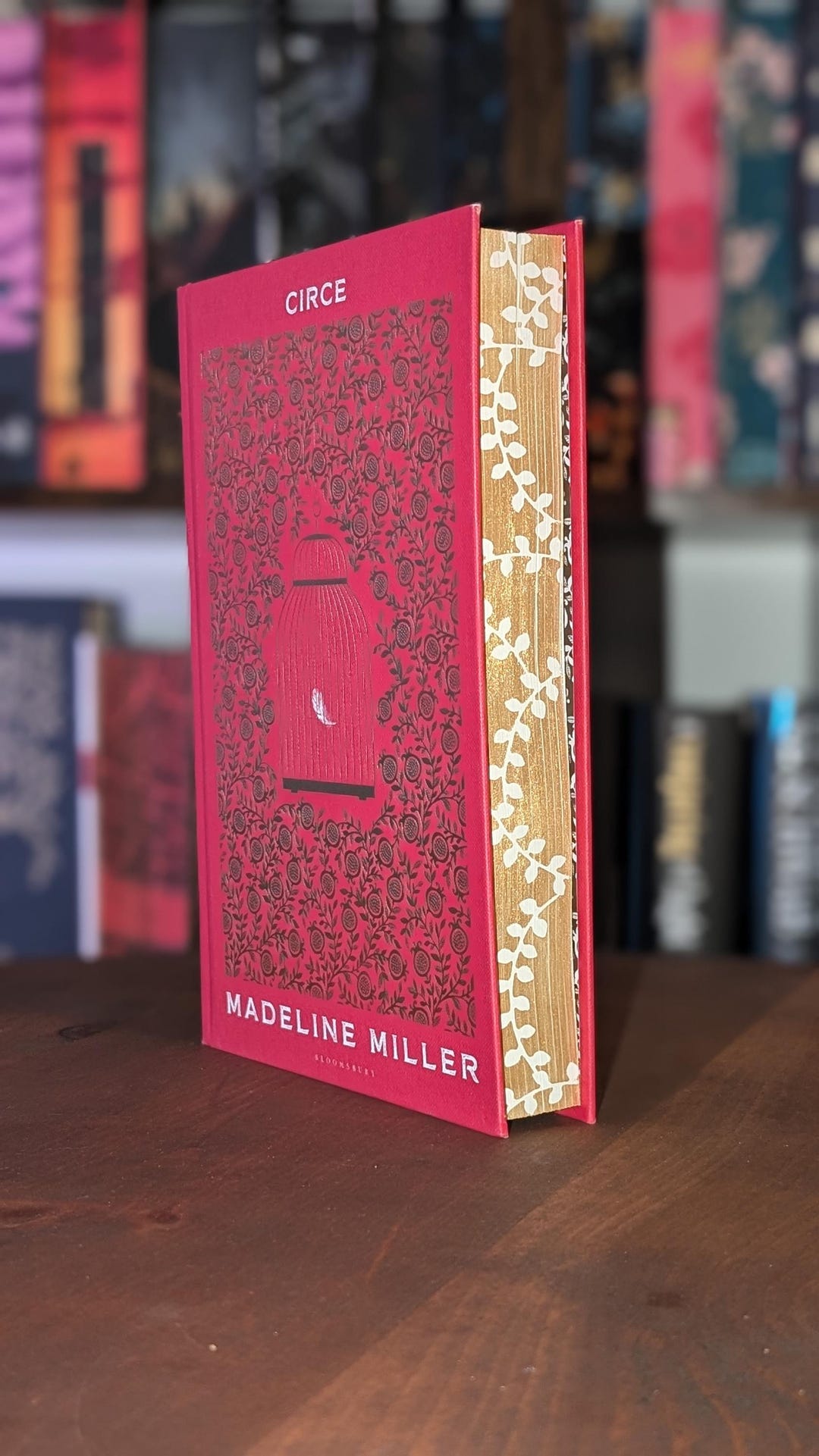 Circe by Madeline Miller Custom Stencil Sprayed Edge Hand Painted Books ...