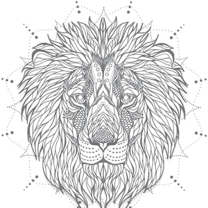 250+ Animal Mandala Coloring Pages - Etsy