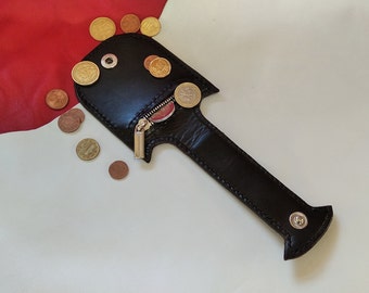 Leather Sap Coin Purse - Etsy