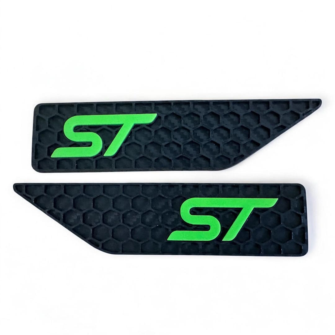 Ford Wing Badges Design ST, RS, ZS, Ford black Gloss & Carbon Effect - Etsy