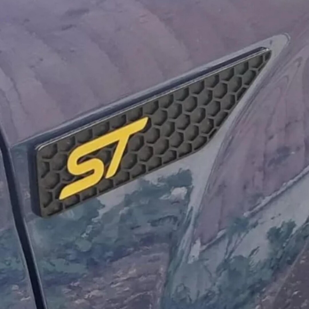 Ford Wing Badges Design ST, RS, ZS, Ford black Gloss & Carbon Effect - Etsy
