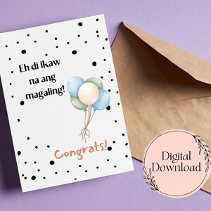 Congrats Greeting Card Printable Greeting Card Punny Greeting Card ...