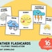 Weather Flashcards (16 Cards) - Filipino Translation Flashcards ...