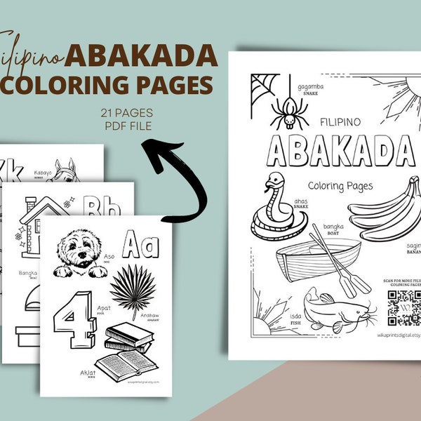 Filipino Abc - Etsy