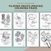 Fruits Coloring Pages (29 Pages) in Tagalog | Filipino Coloring Pages ...