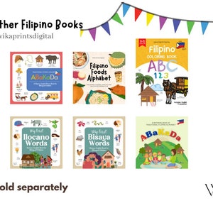 Pre-order My First Filipino Book (43 Pages) | Filipino English Book for ...
