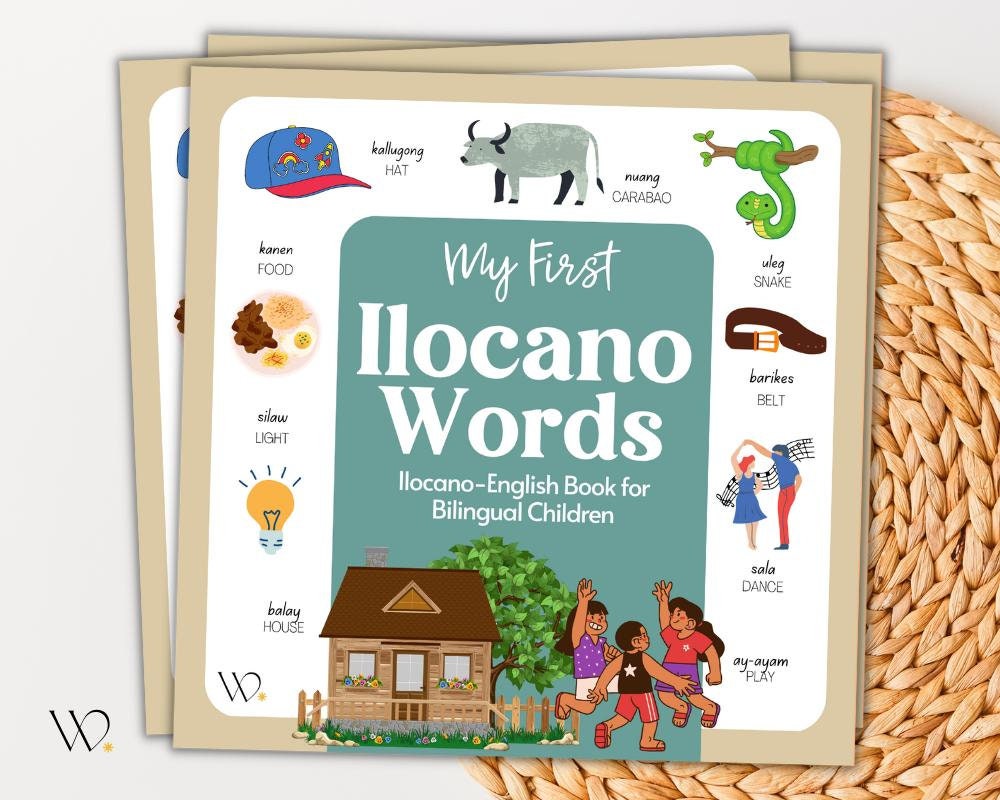 My First Ilocano Book 43 Pages Ilocano English Book for - Etsy