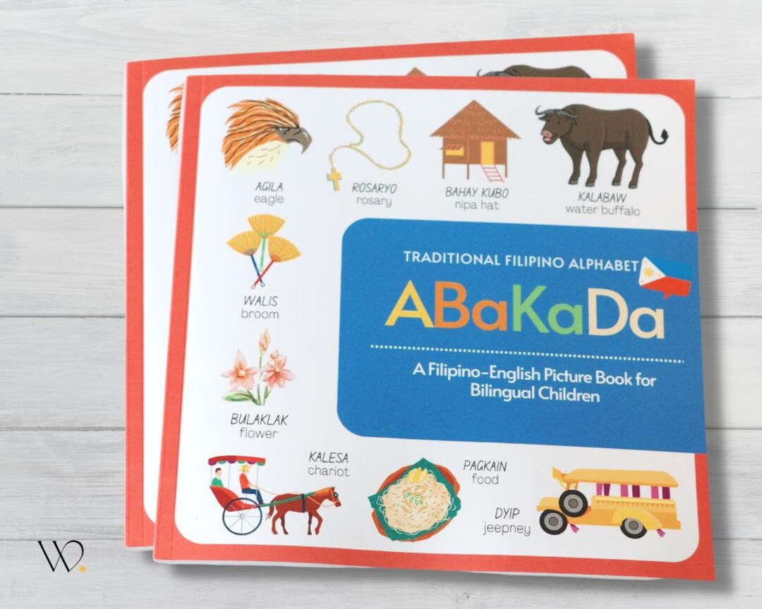 Filipino Abakada Picture Book for Kids Tagalog Book for Kids With ...