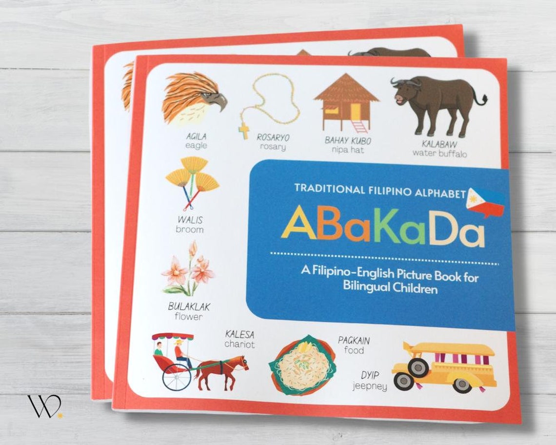 Filipino Abakada Picture Book for Kids Tagalog Book for Kids With ...