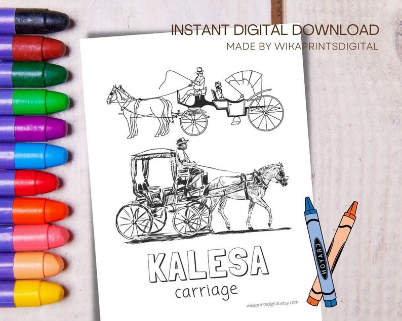 Filipino Transportation Coloring Pages 25 Printable PDF | Vehicles ...