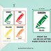 Filipino Colors (12 Cards) Flashcard Printable, Tagalog Colors ...