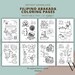Filipino Abakada Coloring Pages 21 Printable PDF | Filipino ABC ...