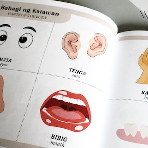 My First Filipino Book (43 Pages) | Filipino English Book for Bilingual ...