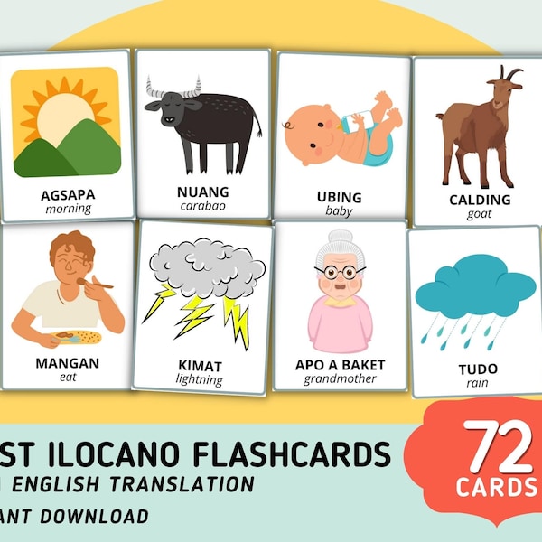 Flashcards - Etsy