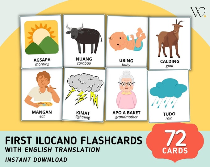 Filipino Alphabet With Numbers Flashcards - Tagalog Alphabet Flashcards ...