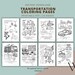 Filipino Transportation Coloring Pages 25 Printable PDF | Vehicles ...
