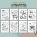Filipino Farm Animals Coloring Pages 20 Printable PDF | Animas Coloring ...