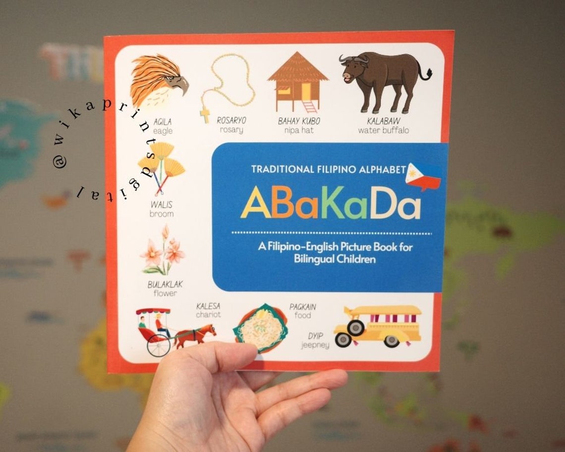 Filipino Abakada Picture Book for Kids | Tagalog Book for Kids With ...