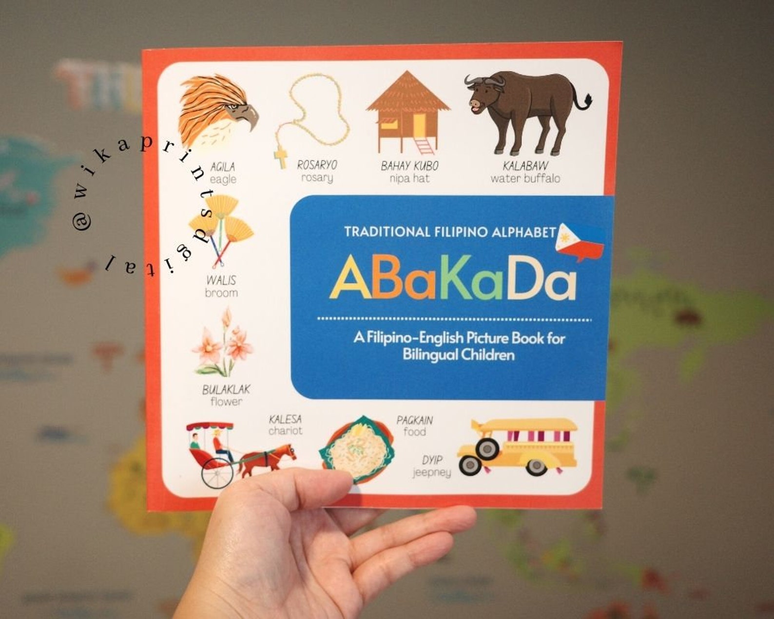 Filipino Abakada Picture Book for Kids | Tagalog Book for Kids With ...
