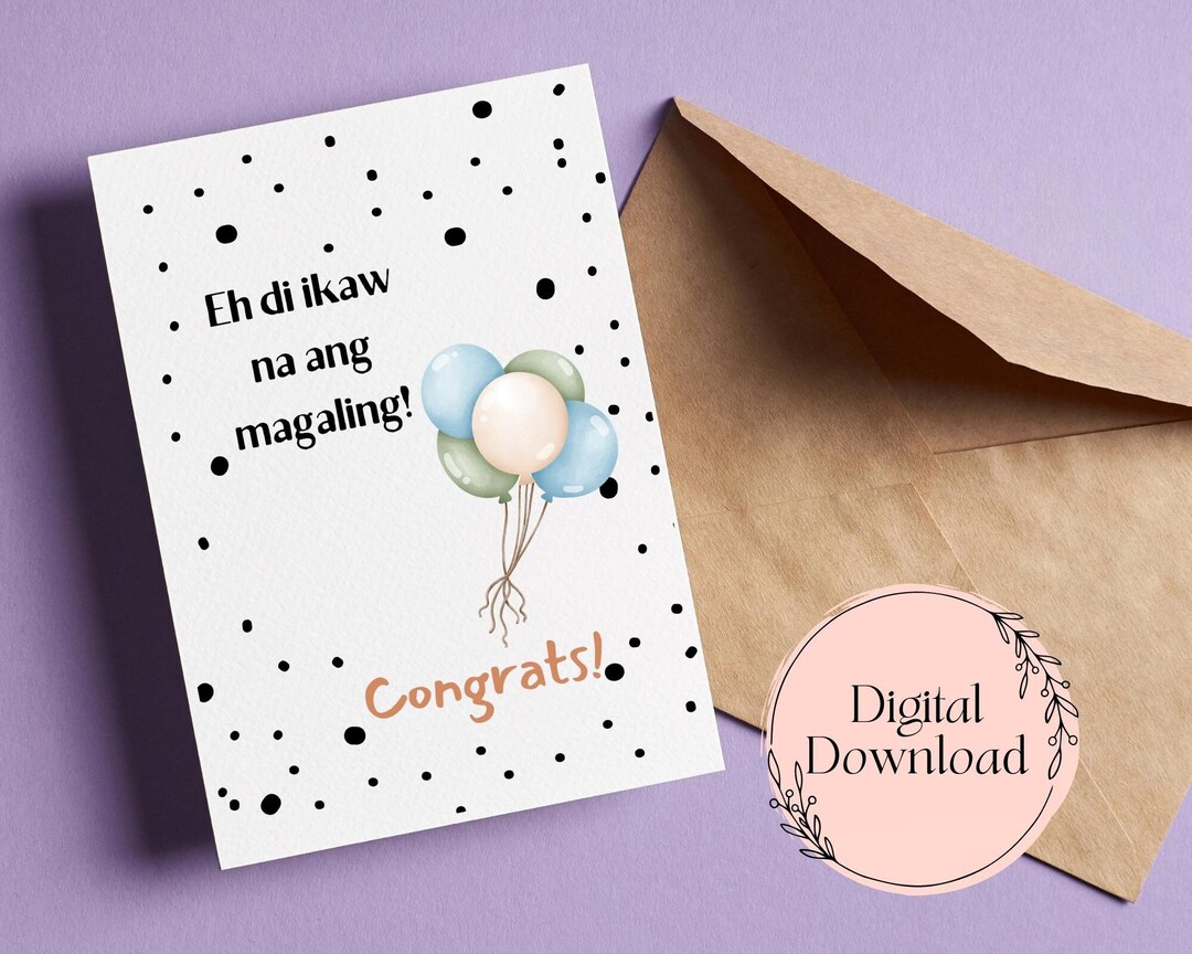 Congrats Greeting Card Printable Greeting Card Punny Greeting Card ...